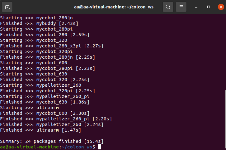 ROS workspace code and usage · GitBook